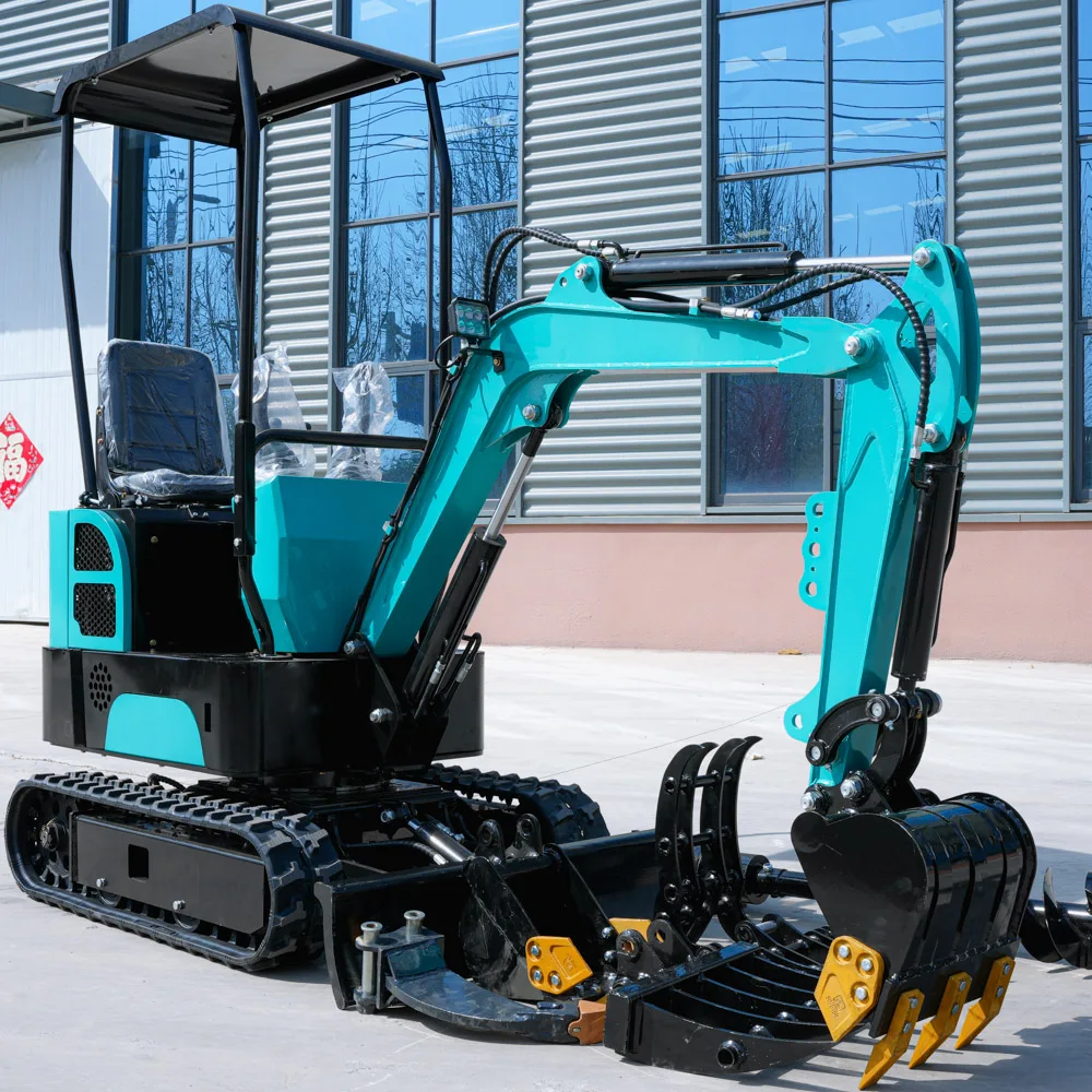 Free Shipping Ce/epa/euro5 0.8t 1 Ton Crawler Micro Mini Small ...