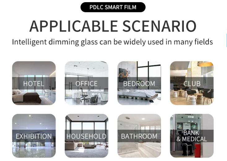 Smart Tint Film for Car - Black Pdlc Privacy & Heat Insulation