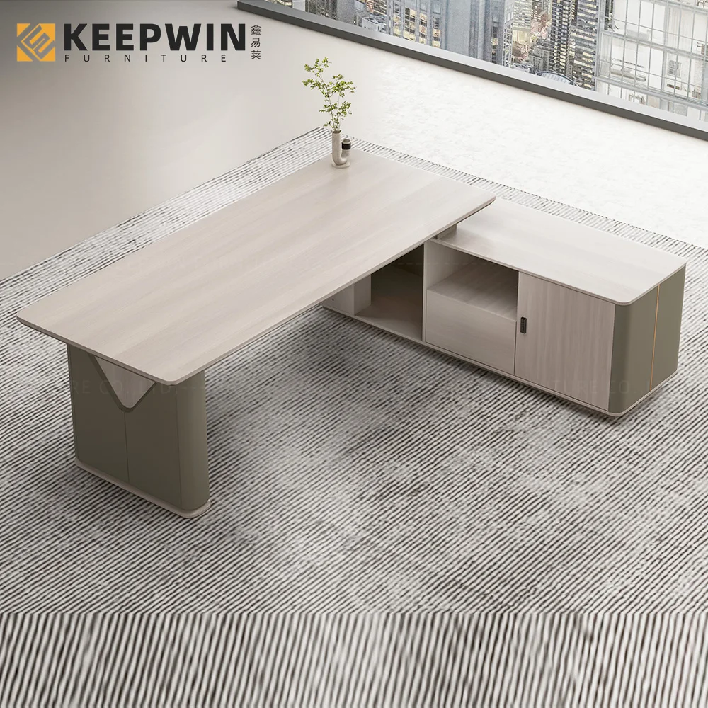 Luxury Simple Wooden Melamine Modern Manager Staff Office Home ...