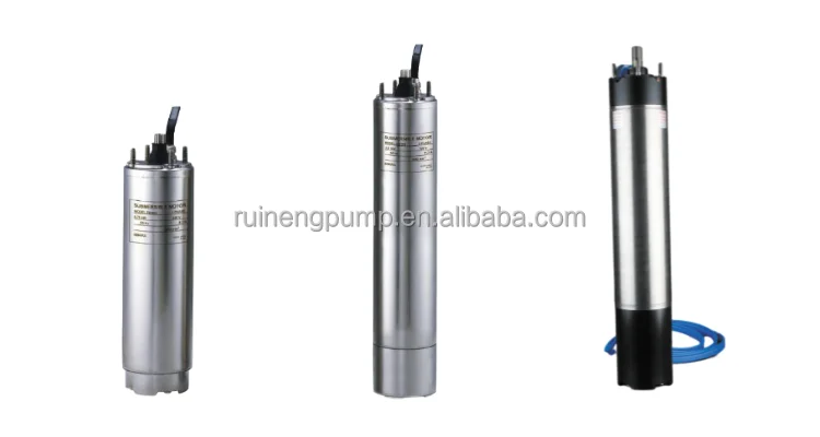 6 Inch Shielded Submersible Motor - 220V Deep Well Pump
