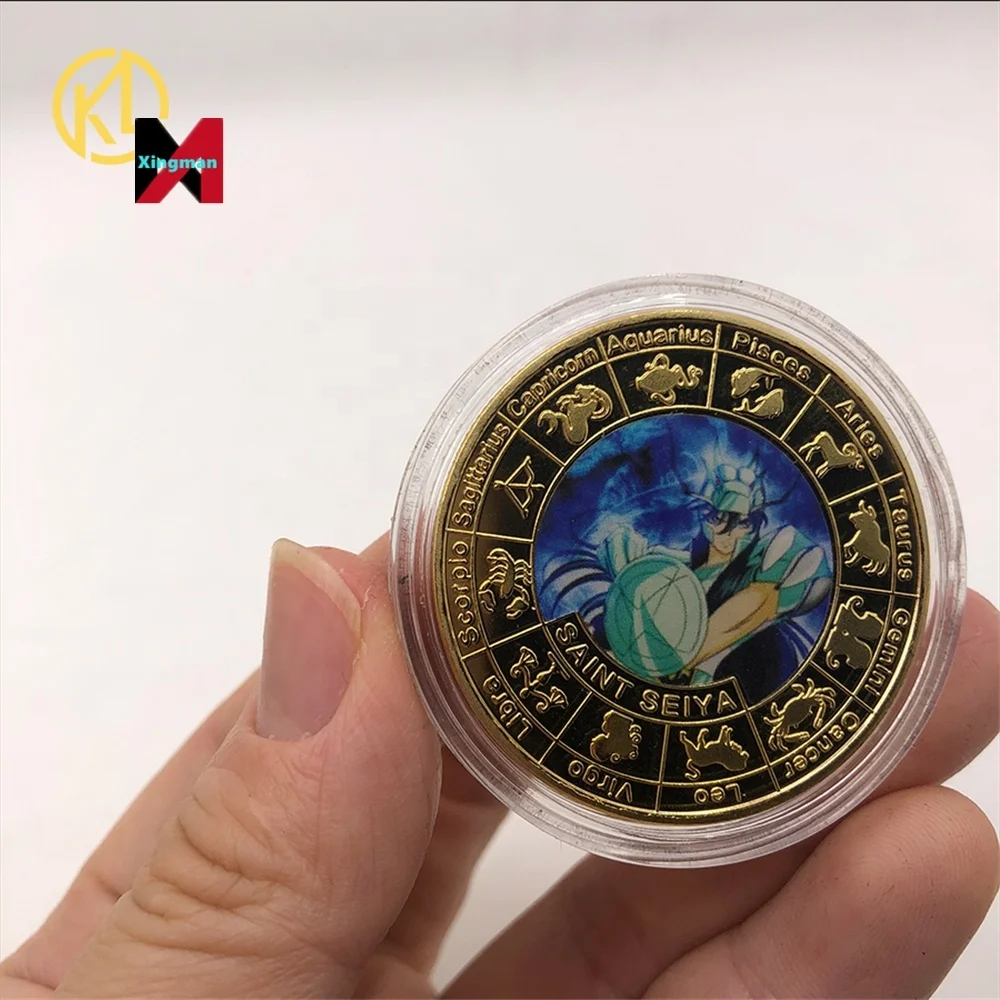 Anime Gold Coins - Saint Seiya Commemorative 24K Coins