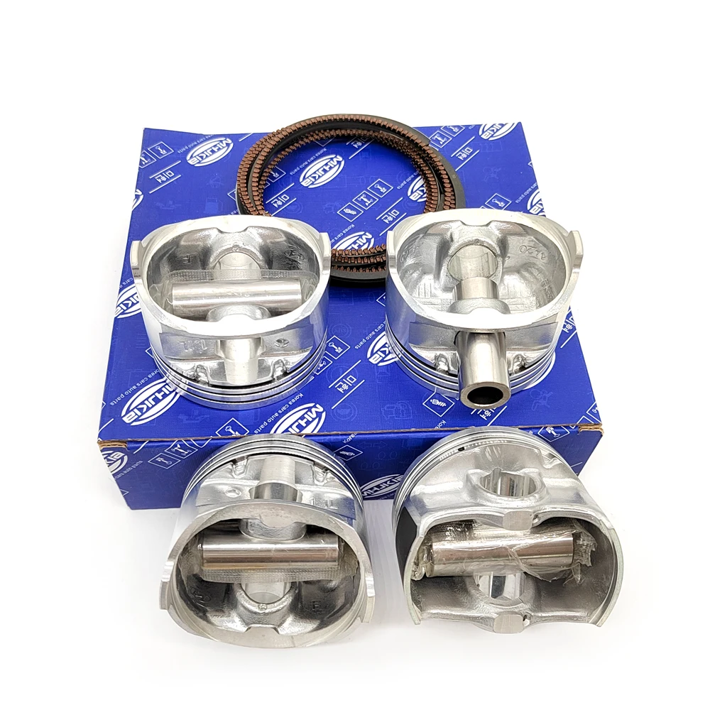 Juego De Pistones Y Anillos Para Coche,Para Hyundai De Pistón Y Anillos ...