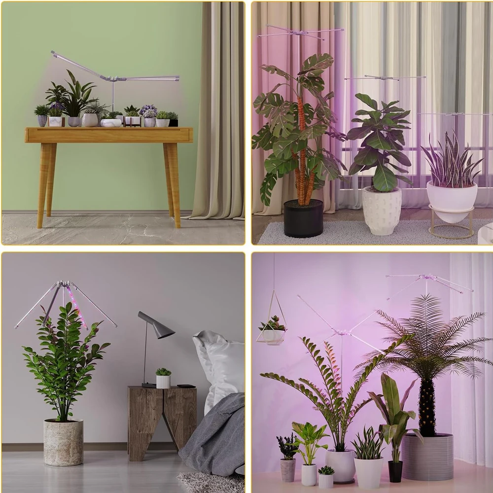 Smart App Control Led Plant Growth Light 72 Led5000k Full Spectrum ...