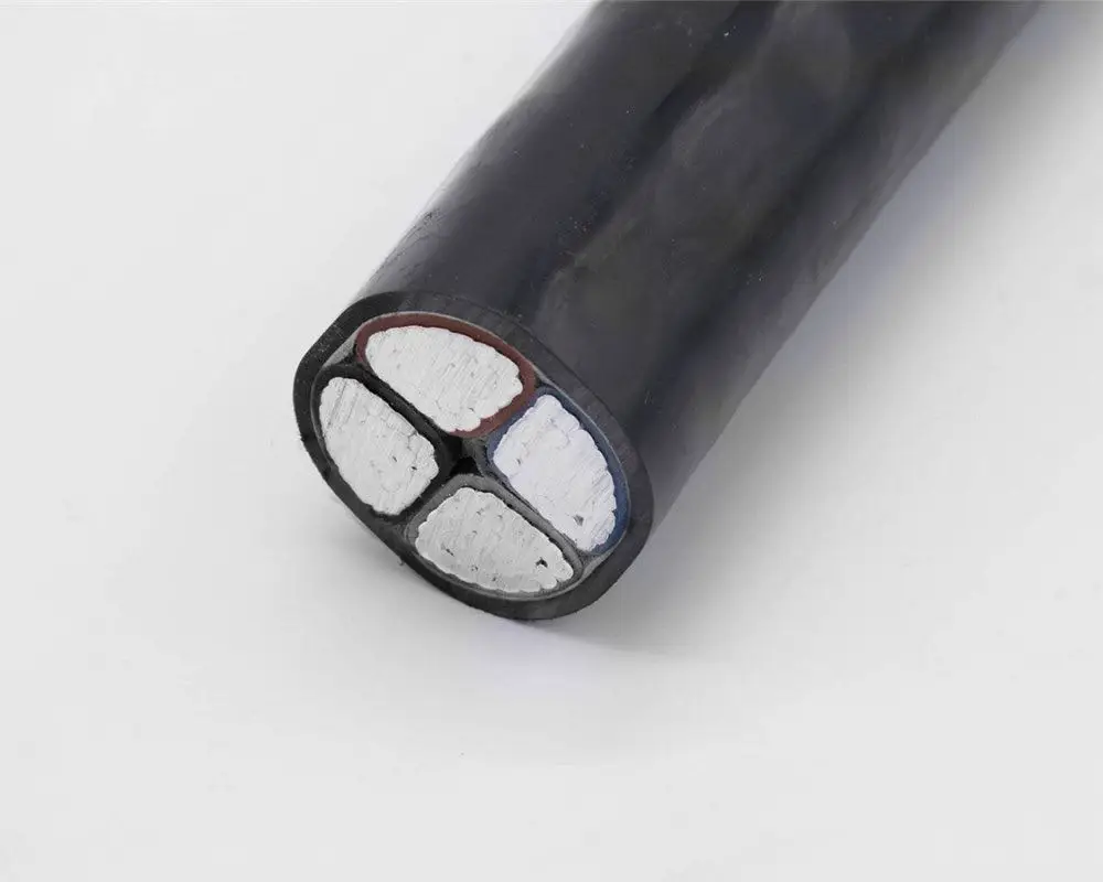 Aluminum Cable AL XLPE PVC 4x300 - Reliable Underground Power