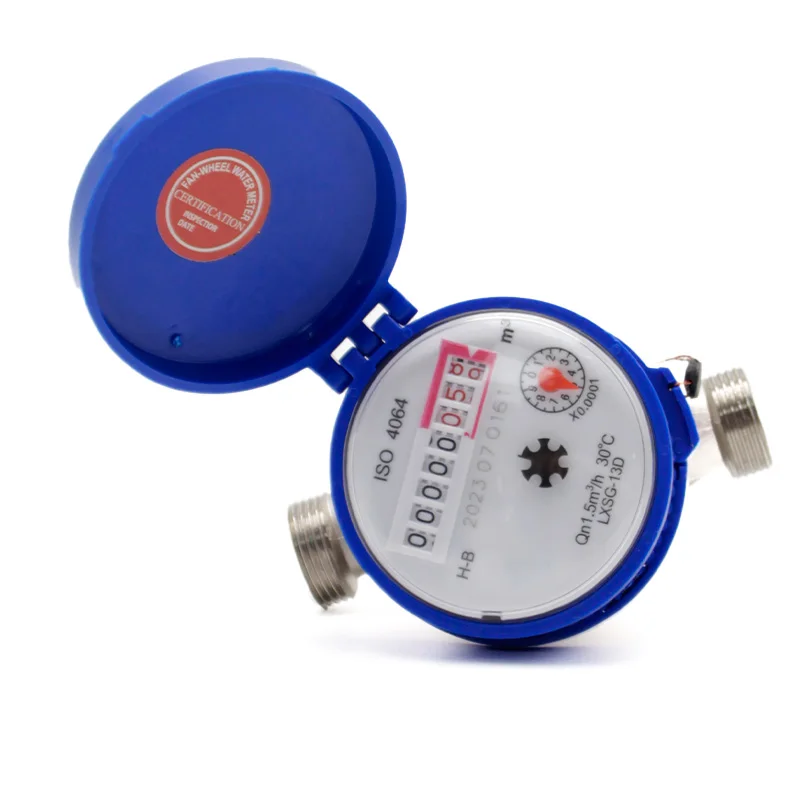110mm Post Paid Water Meters Dn15 Brass Mechanical Water Meter - Buy ...