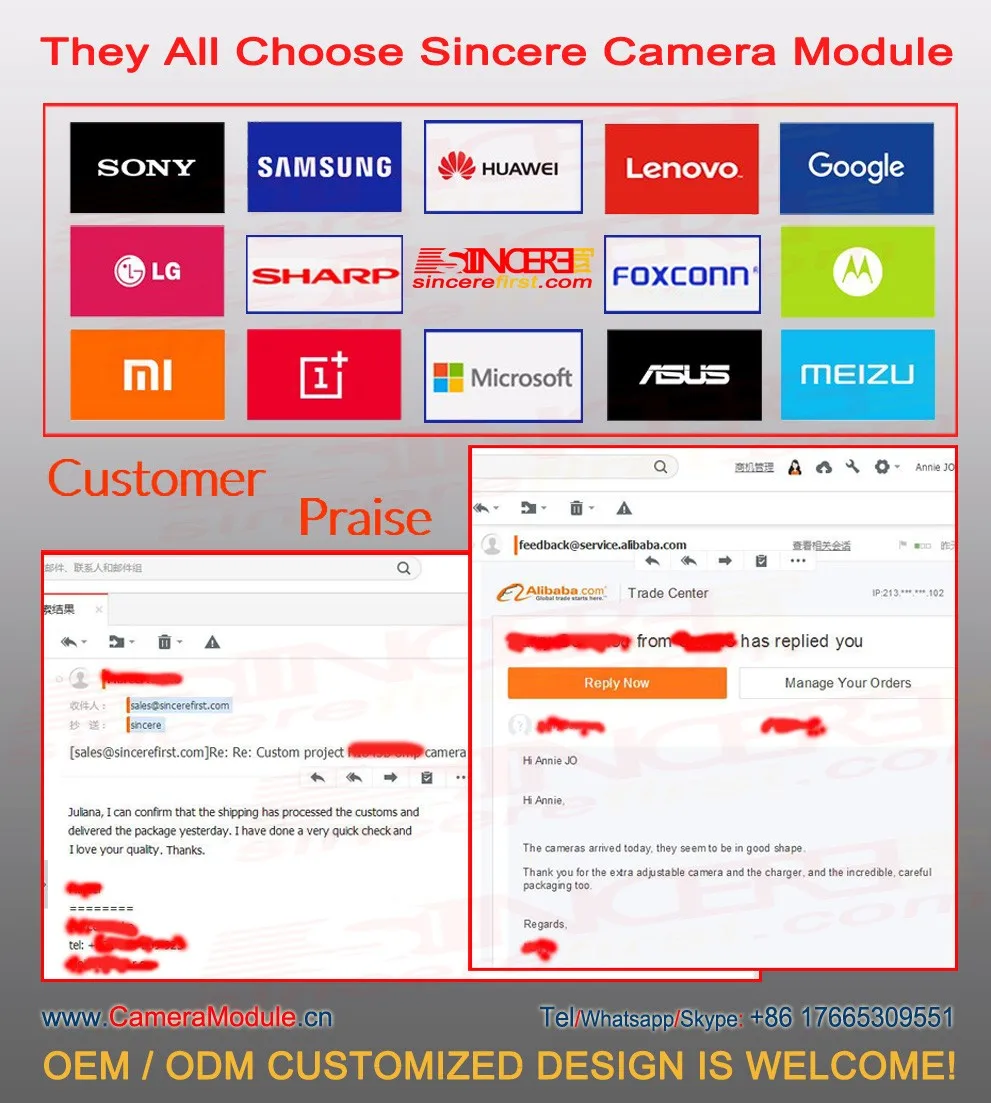 Cmos Sensor 24pin Cmos Mipi Ov5640 Parallel Interface Dvp Camera Module ...