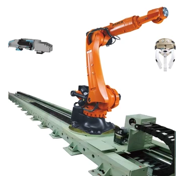Six Axis Palletizing Robot Kuka Kr 120 R3100-2,With Schunk Fixture And ...