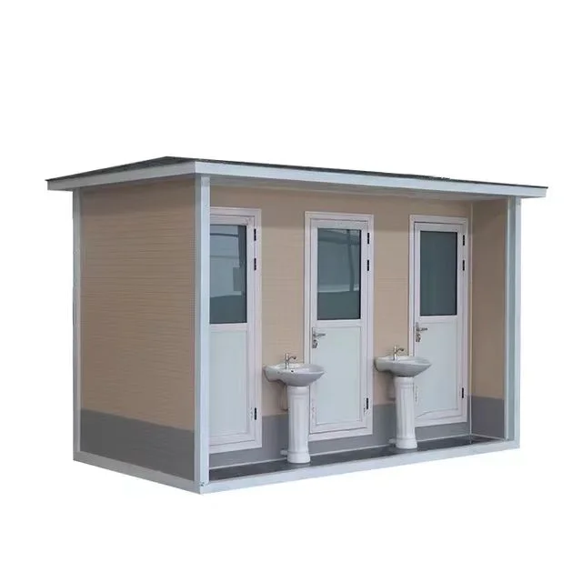 Public WC Restroom Outdoor Toilets Prefab Bathroom Mobile Portable ...
