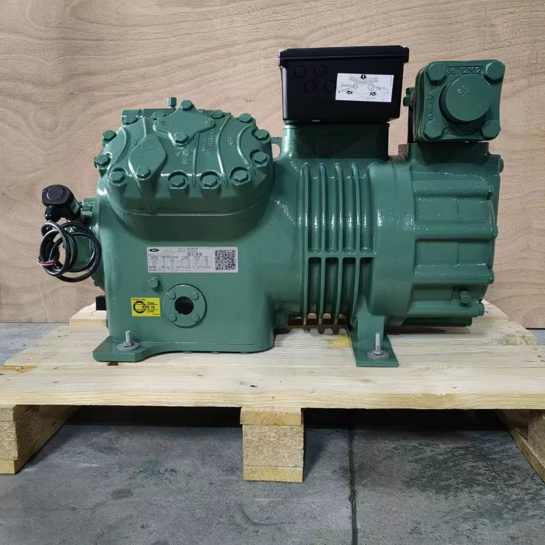 14hp Germany Brand Semi Hermetic Reciprocating Compressor 4nes-14y-40p ...