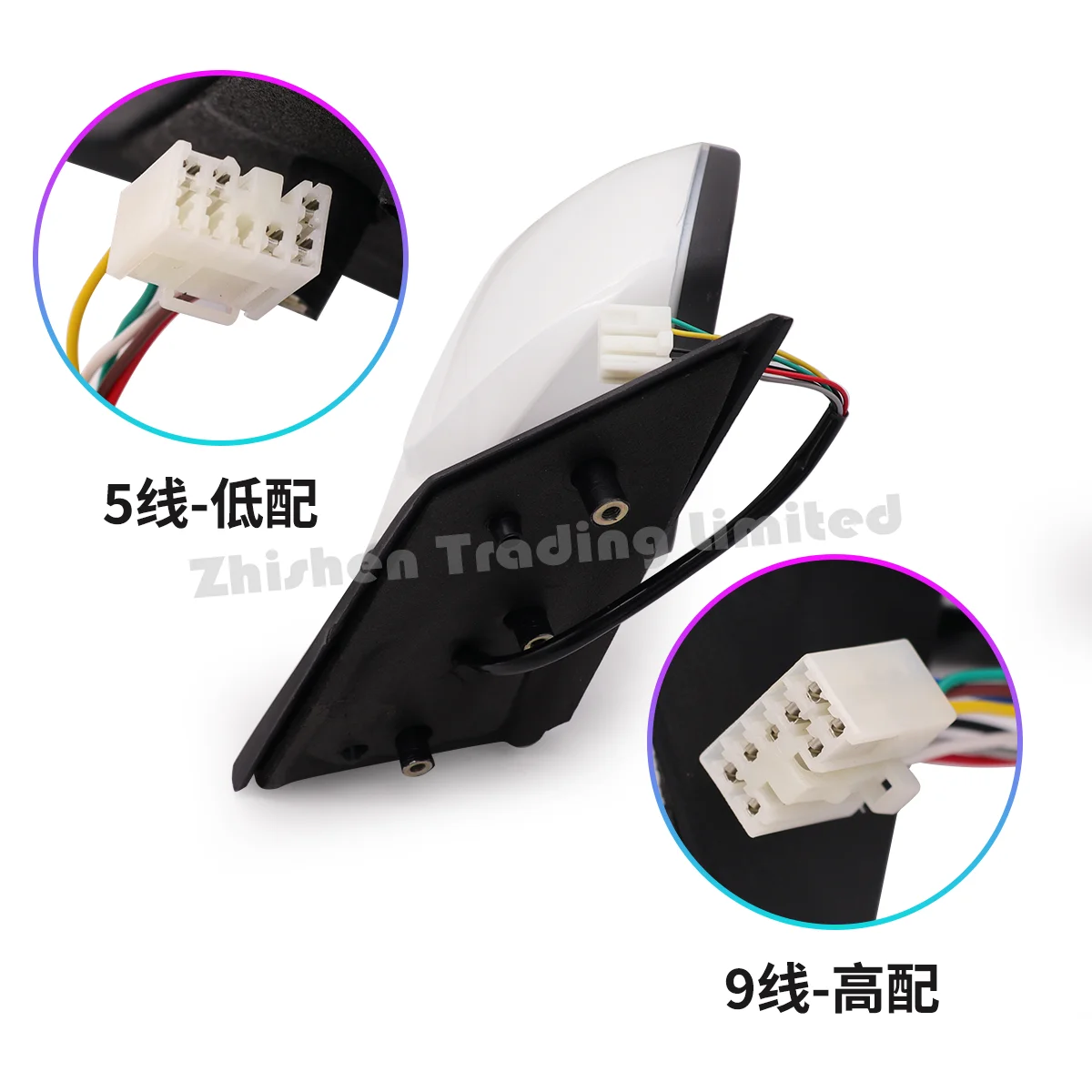 For BAIC E130 E150 D20 EV150 EV160 EV200 A115 car Outside Reversing mirror Rearview mirror ...
