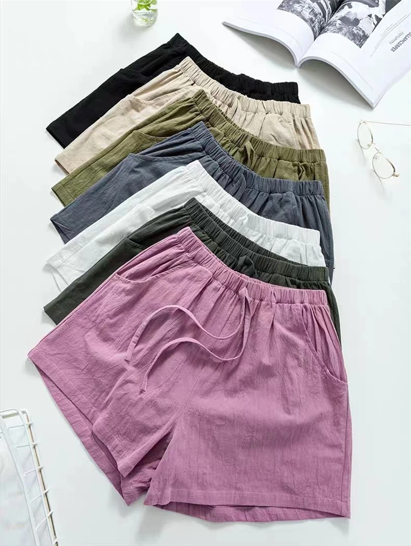 Shop Comfortable Solid Color Shorts for Women This Summer