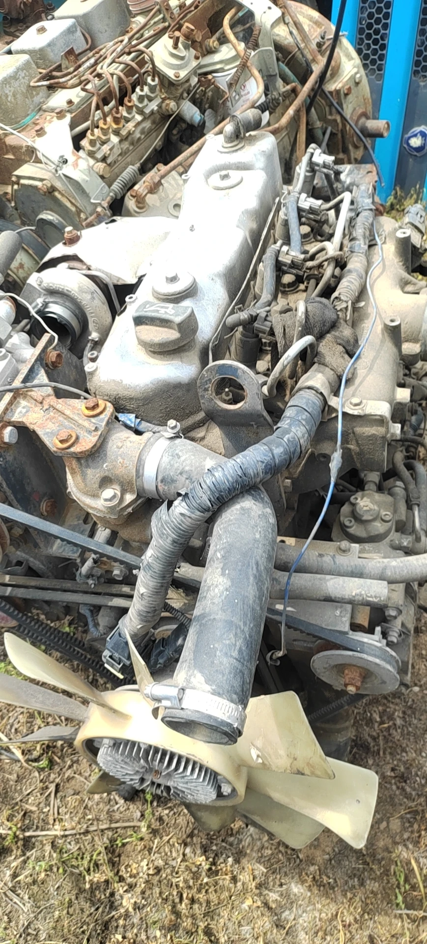 Hyun dai d4dd Good Condition D4DD Used Diesel Engine Assembly With ...