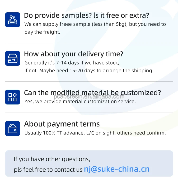 High Rigidity Transparent ABS Resin MABS 920 555 Granules