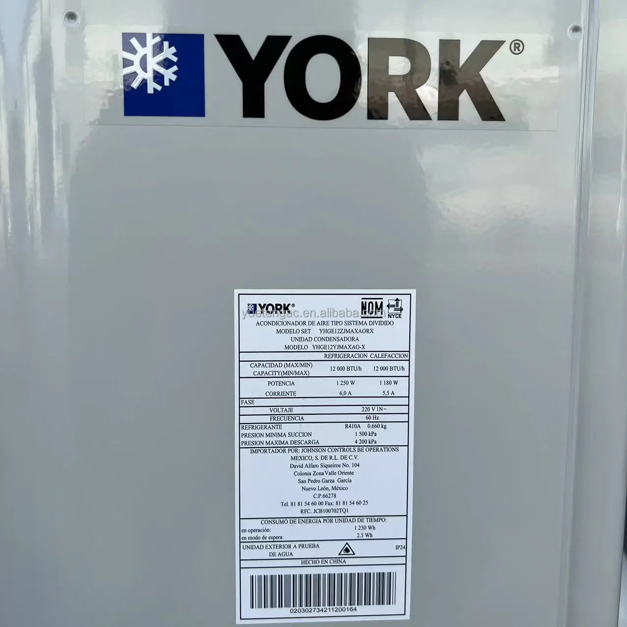 Aire Acondicionado Minisplit American Leading Brand York 12000 Btu Heat ...