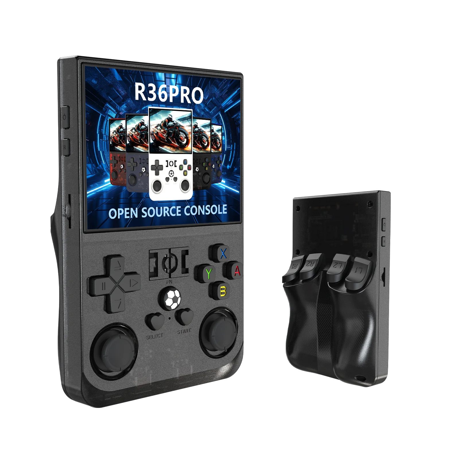 2025 R36 Pro Handheld Retro Game Console 640x480 Resolution Tv Classic Portable Gaming R36s 64g ...