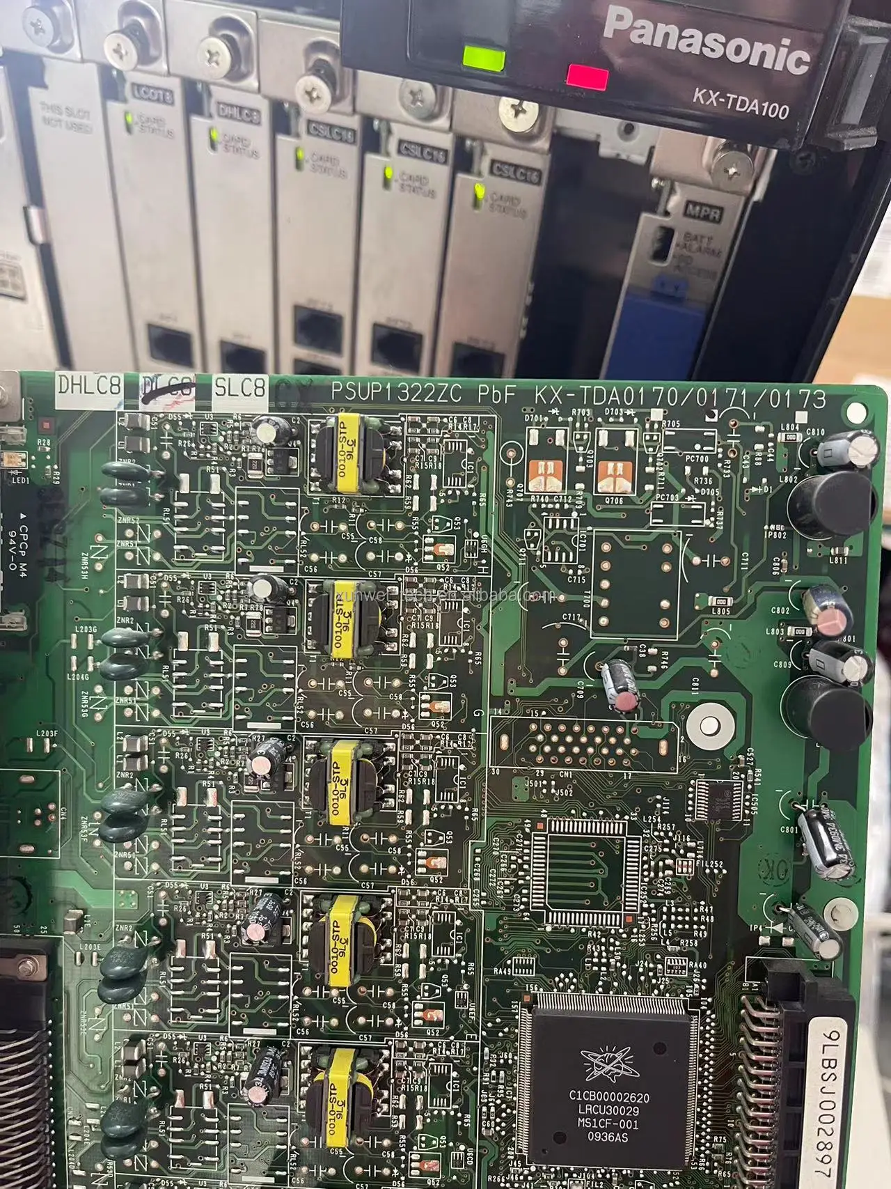 PXB TDA200 Card DLC16 KX-TDA0171 Board Card - Panasonic PABX 8 Line Digital