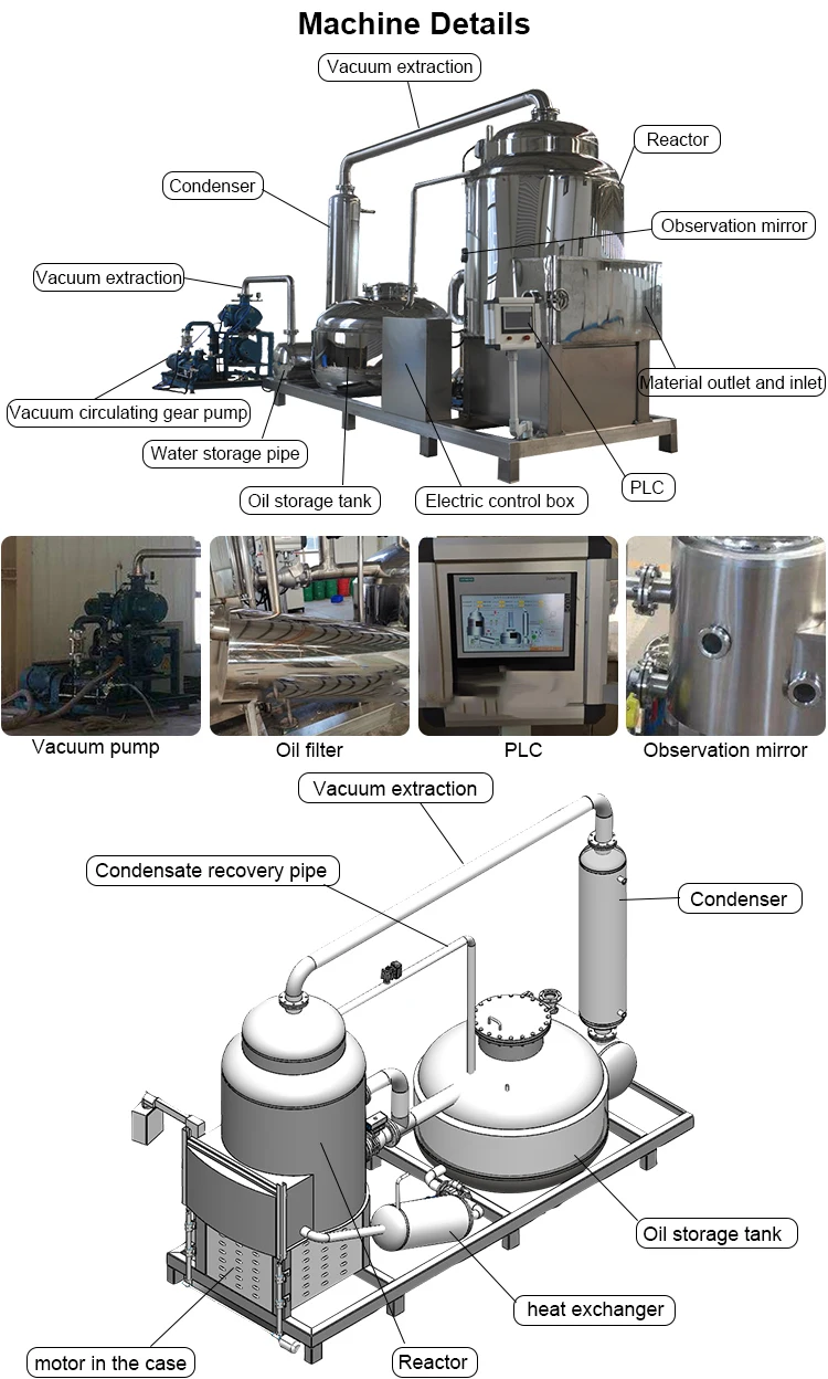 Approved Vacuum Deep Processing Frying Equipment Continuous Mini Vacuum ...
