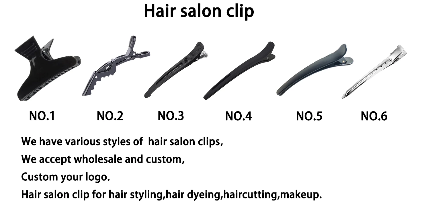 Cheap Price Hair Styling Hair Salon Dyeing Clip Plastic Hair Clips For ...