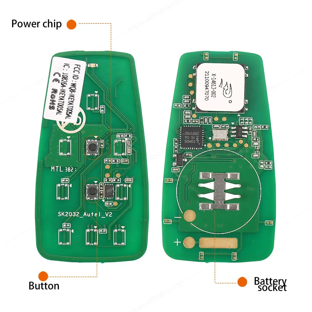 Autel IKEYAT002AL - Universal Smart Key for Car Programming