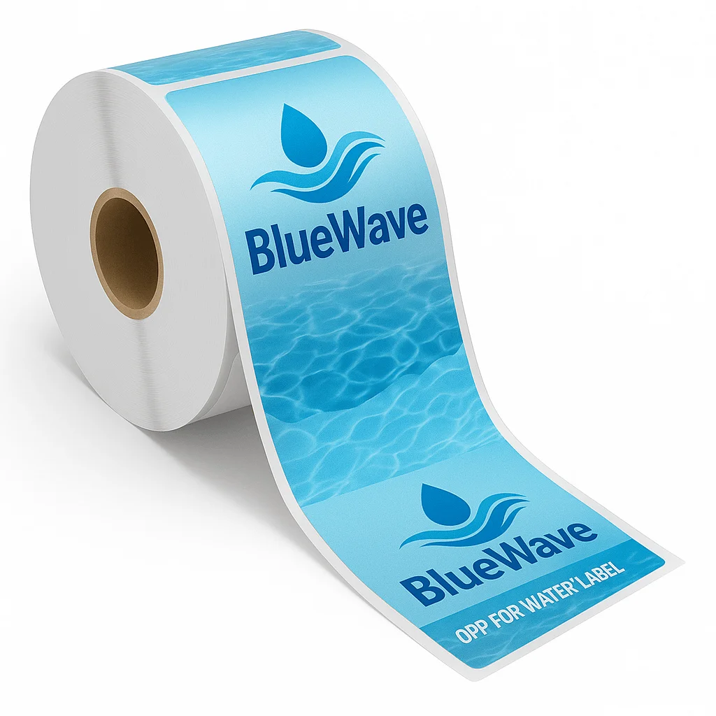 Durable Self-Adhesive Label - OPP for Water Label - Roll Form
