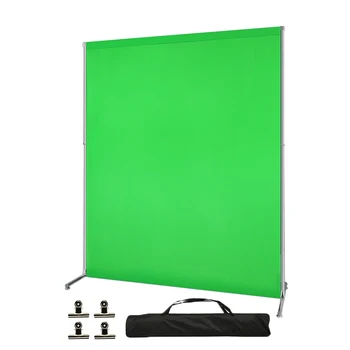 2.5x2m Background Stand With Backdrop Green Screen White Photography ...