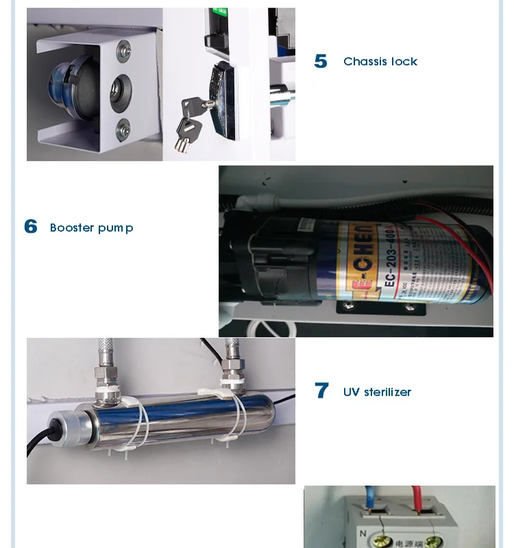 400GPD Reverse Osmosis System - Pure Water Vending Machine