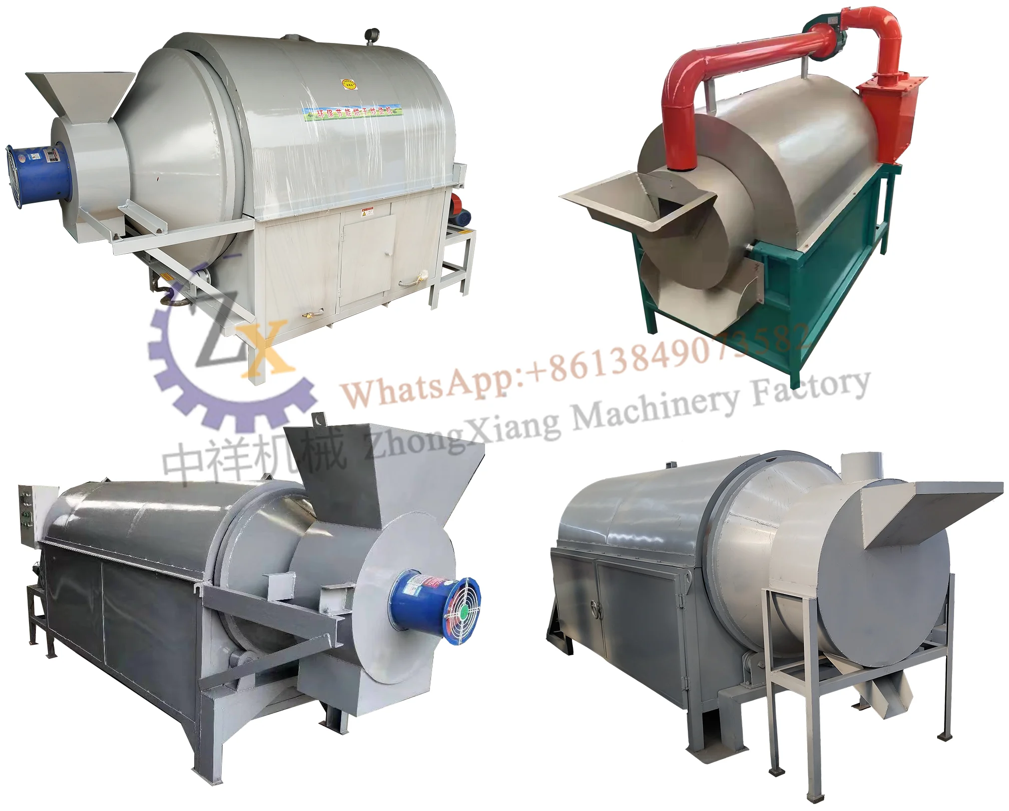 Wheat Mobile Maize Corn Rotary Drum Grain Dryer Drying Machine - Buy ...