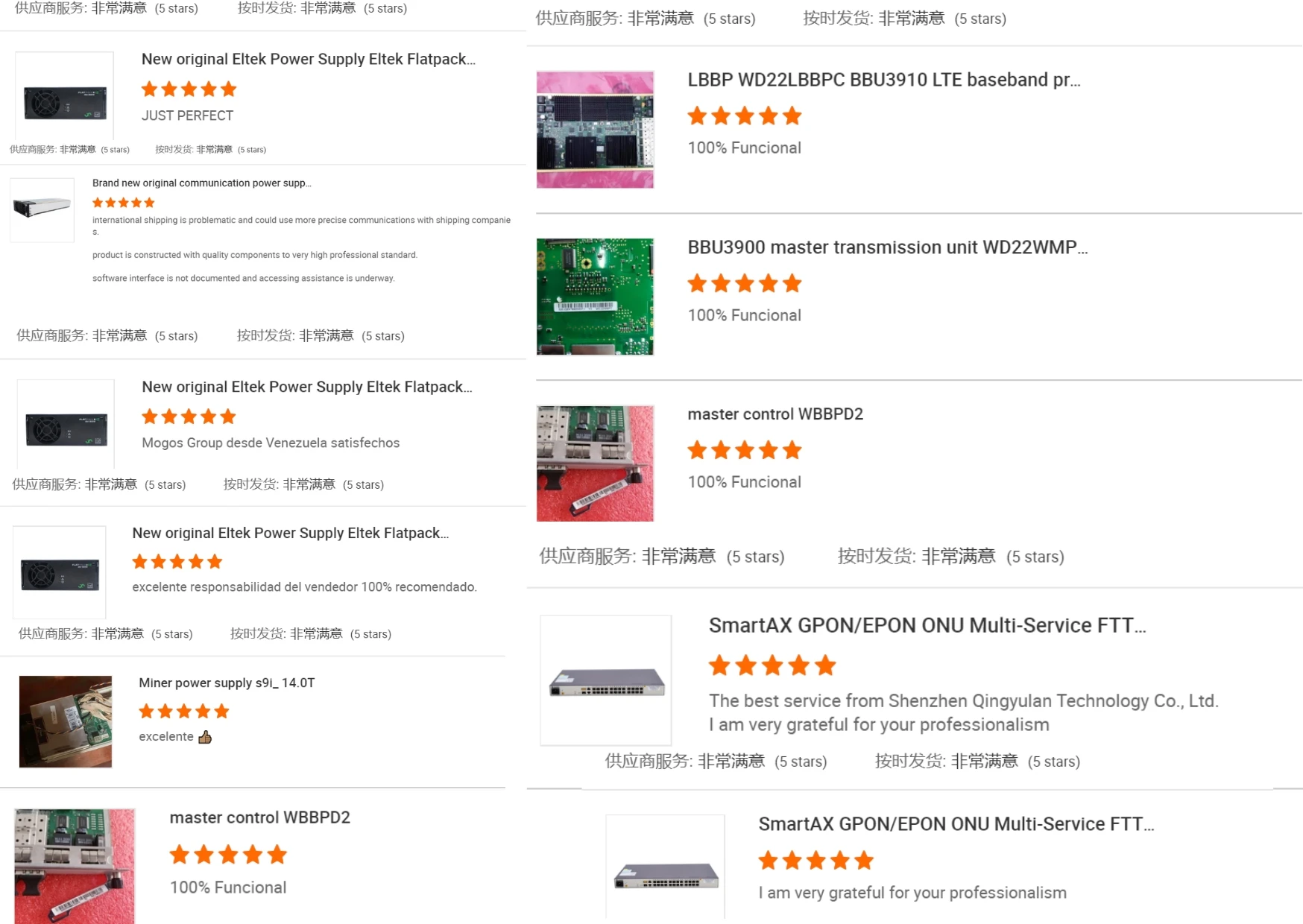 Eltek Flatpack2 Rectifier 48v Module 48 3000 3000w Power