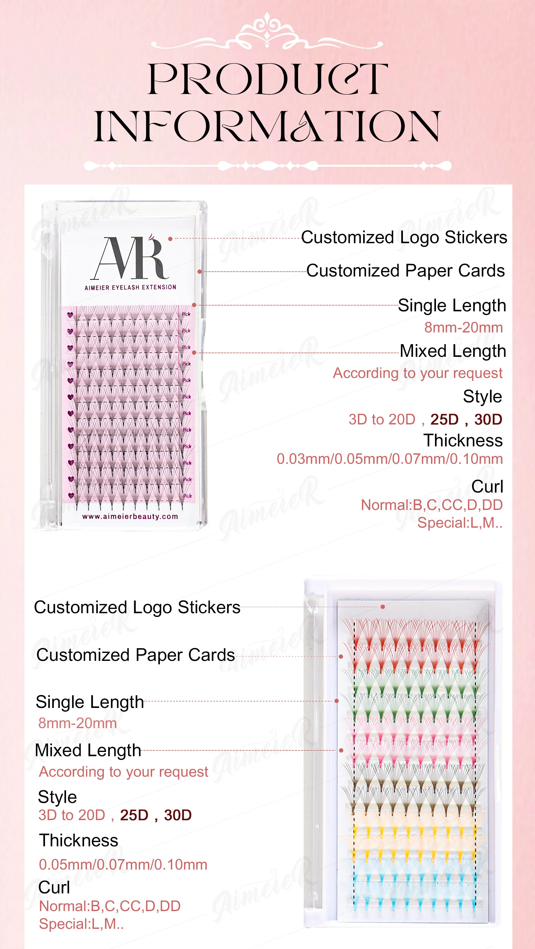 Flake Lashes Comic Tower Tip Eyelashes 8-15mm Comic Wing Lashes New ...