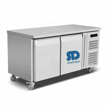 Soardragon Two Door Bench Refrigerator Under Counter Bench Fridge With ...