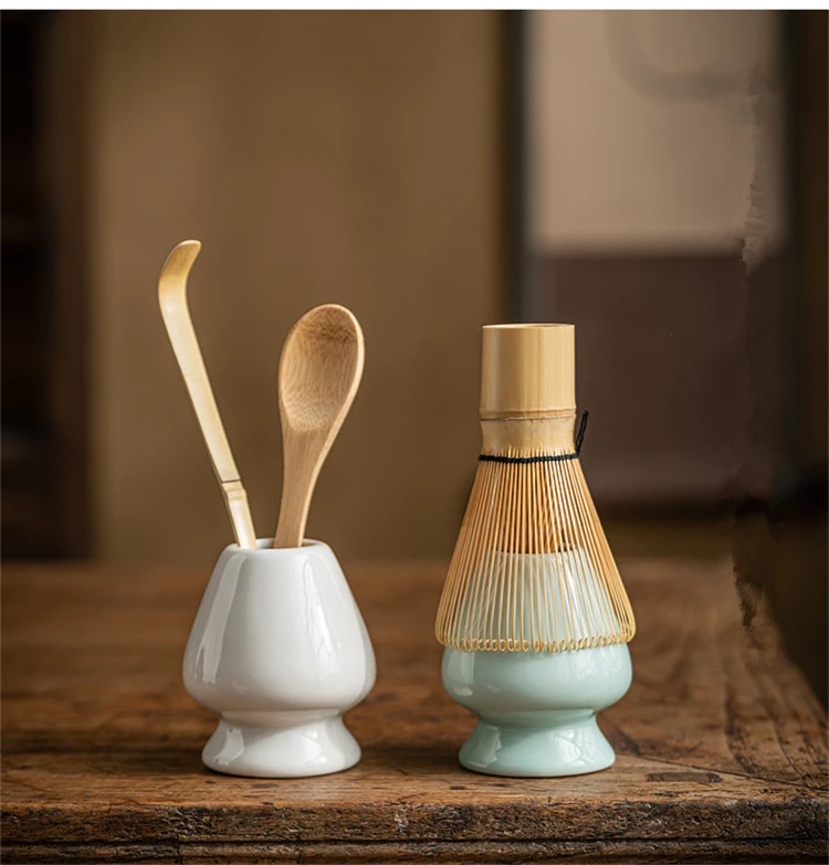 Estick Japanese Bamboo Matcha Tea Set Ceremonial Grade Matcha Kit Gift ...