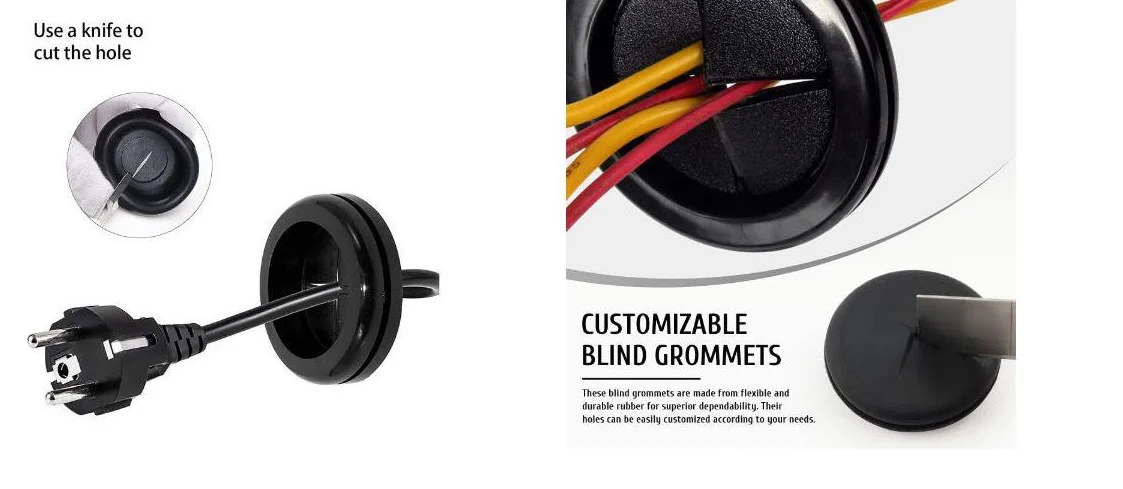 Longcheng Epdm Silicone Grommet Cable Blanking Plug Rubber Glands Seal ...