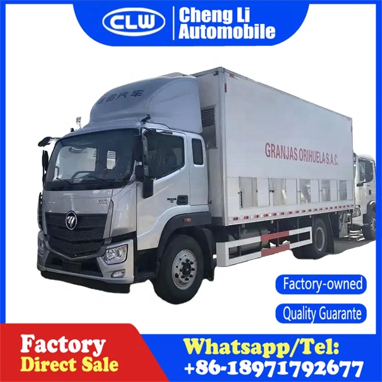 Foton Poultry Livestock Van Truck 4x2 Day Old Chick Transported Truck ...