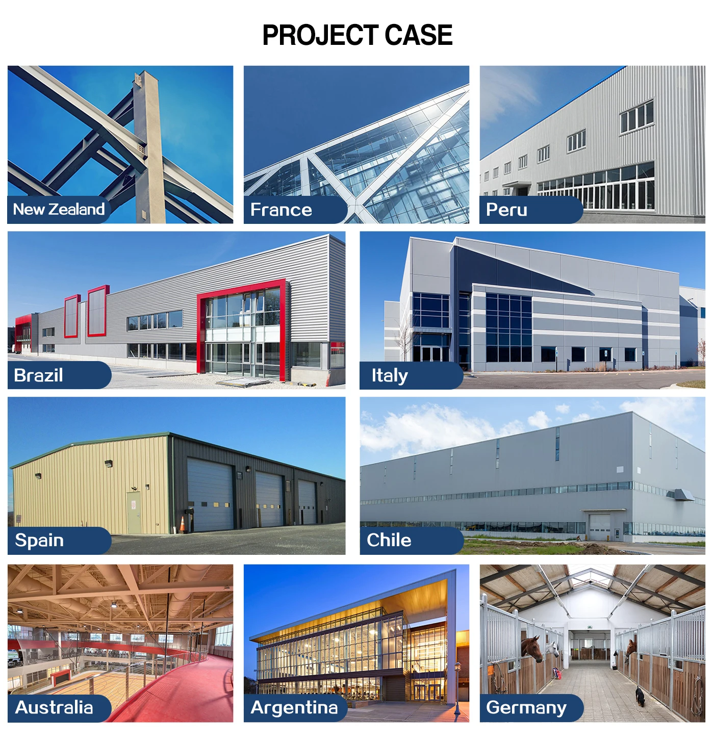 1000 Square Meter Industrial Steel Building Warehouse Metal Warehouse ...