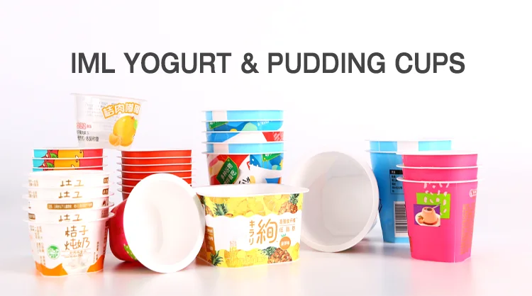 Pp Plastic Frozen Microwavable Yogurt Cup Food Grade Iml Food Grade ...