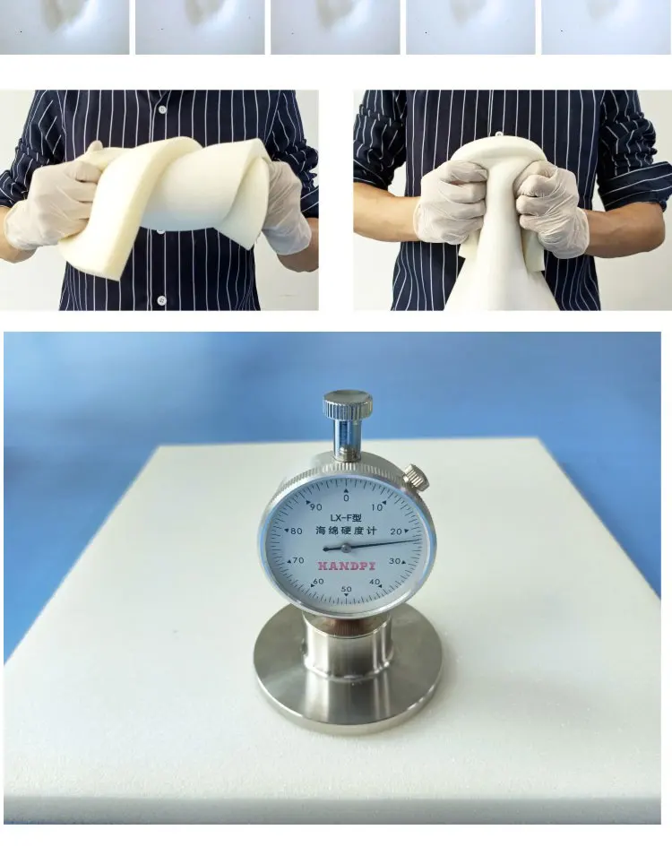 Customized Soft High Density Memory Foam Sheets - PU Foam Mattress ...