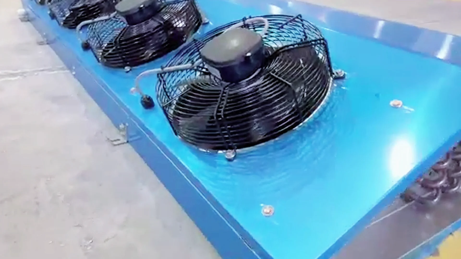 Ultra-low-profile Coolers Side Blowing Heat Exchange Uint Air Coolers ...