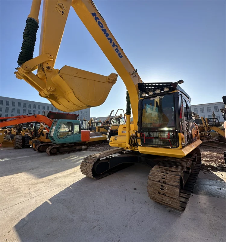 Earth Moving Crawler Excavator Used Komatsu Pc110 Pc110-7/ Second-hand ...