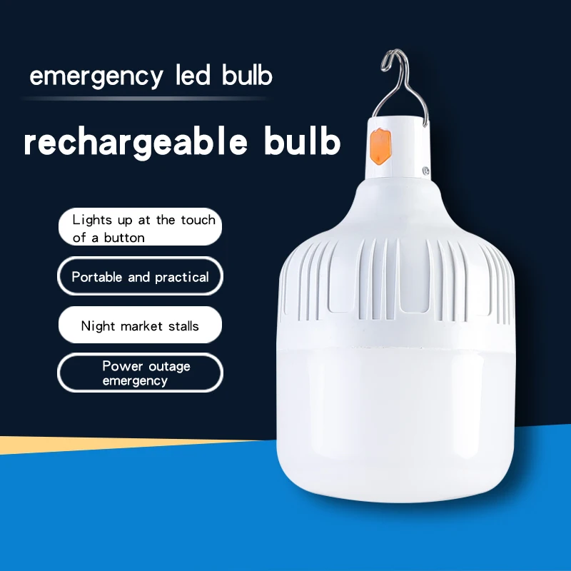 Alibaba.com: Rechargeable E27 Bulb with USB Charging and Emergency ...