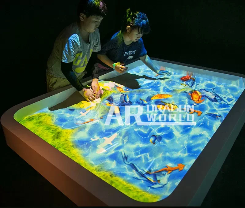 AR Interactive Sandbox - Magic Kids Game & 3D Projection