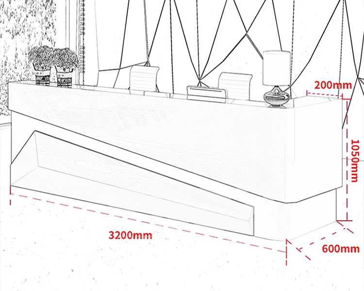 Hotel Reception Desk Dimensions