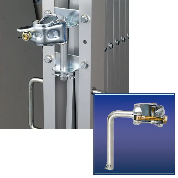 Aluminum Entrance Retractable Sliding Anti Theft Gates