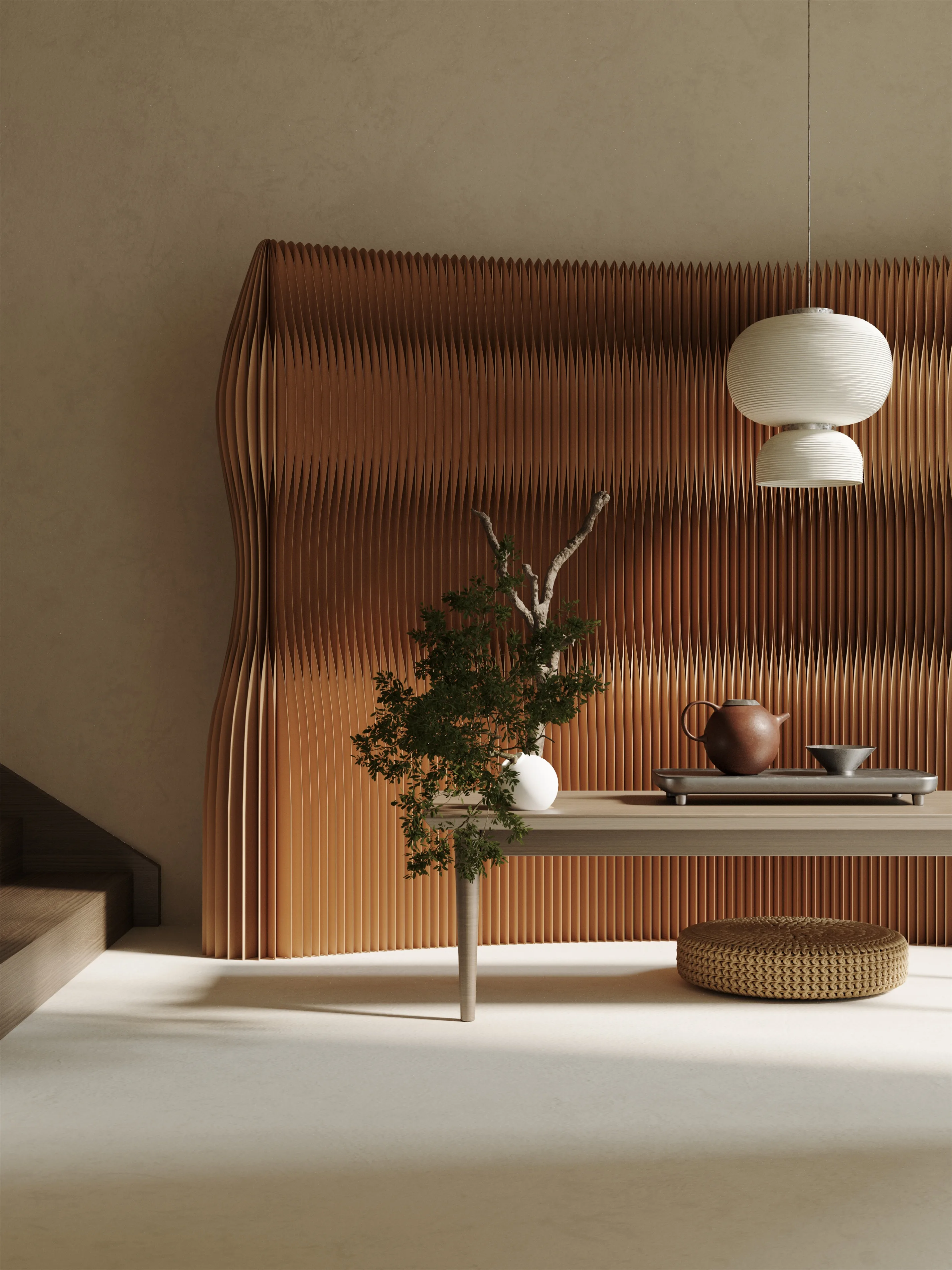 Ihpaper Movable Wall Partition - Flexible Room Divider