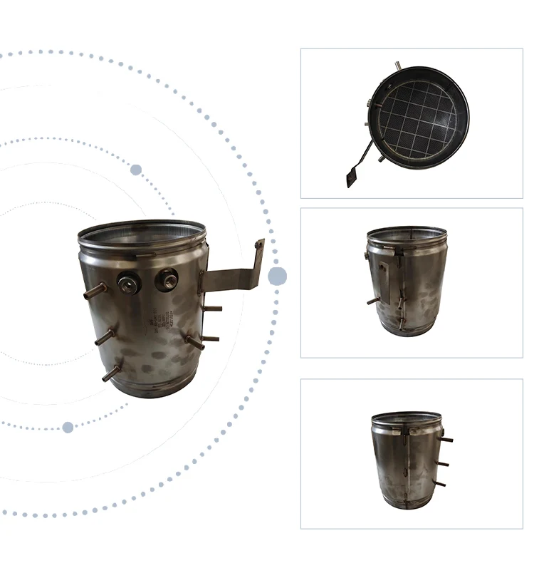 Euro 6 Truck Catalytic Silencer Maintenance Package, Ceramic Carrier ...