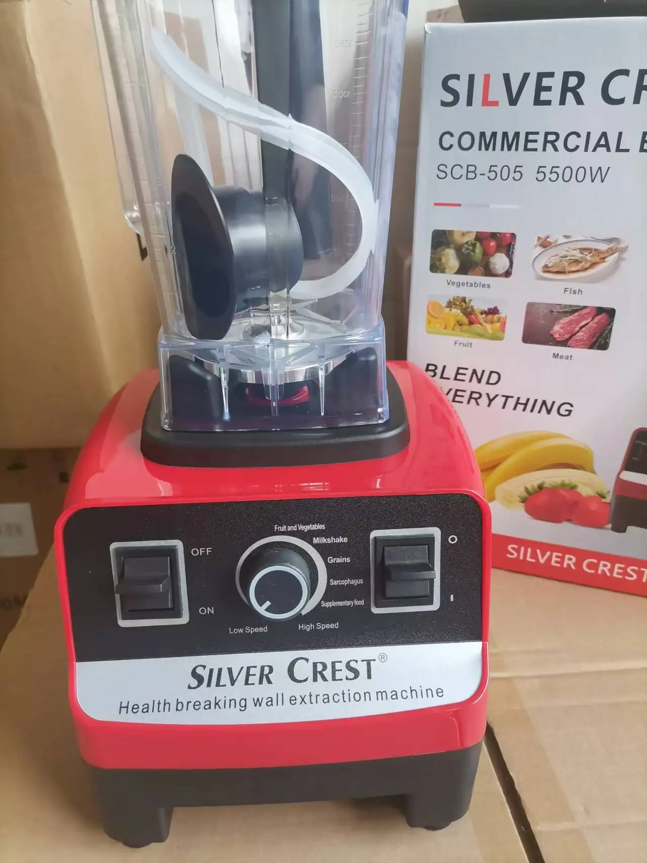 5500W Electric Mixer Blender - Powerful Smoothie Maker
