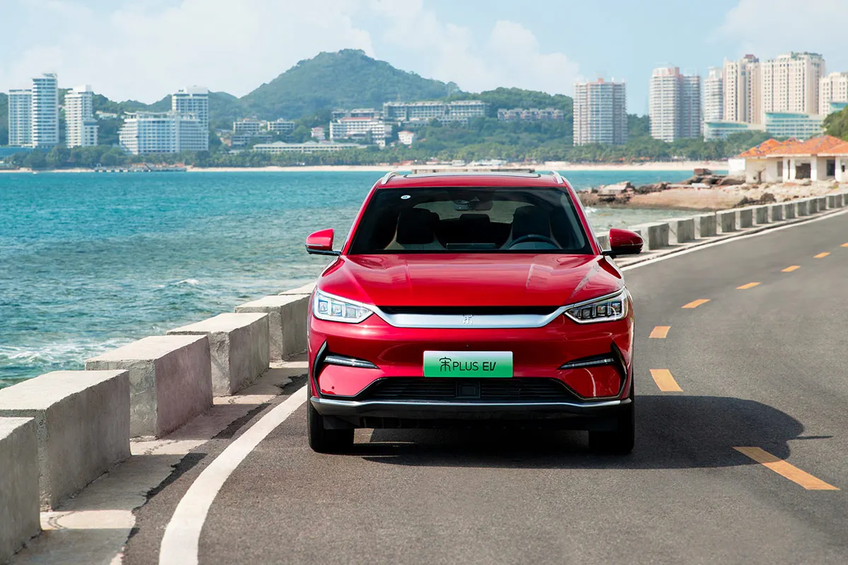 New Car Byd Song Plus Ev Electric Cars For Sale Front Engine Front ...