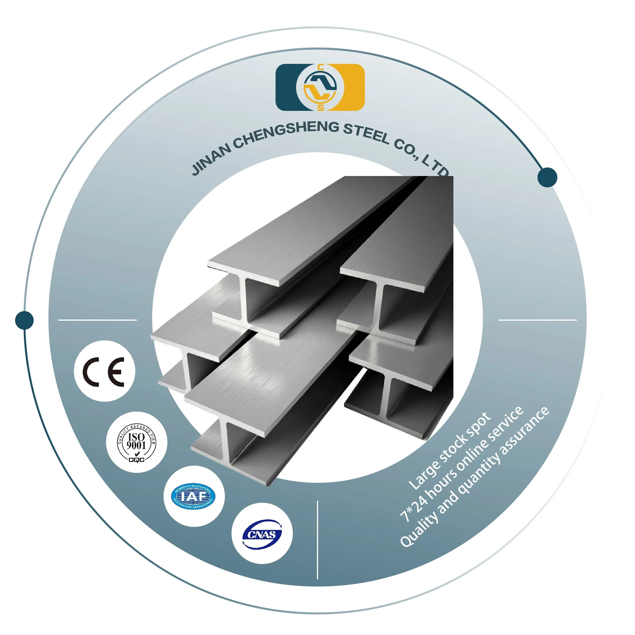 H Beam ASTM A36 A992 Hot Rolled Welding Universal Beam Q235B Q345B I Beam Channel steel ...