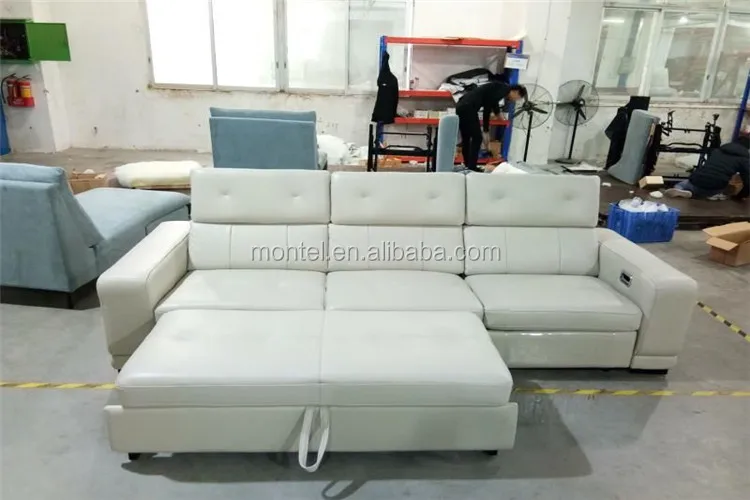 Modern Luxury Lazy Boy Corner Sofa Elegant Living Room Genuine Leather ...
