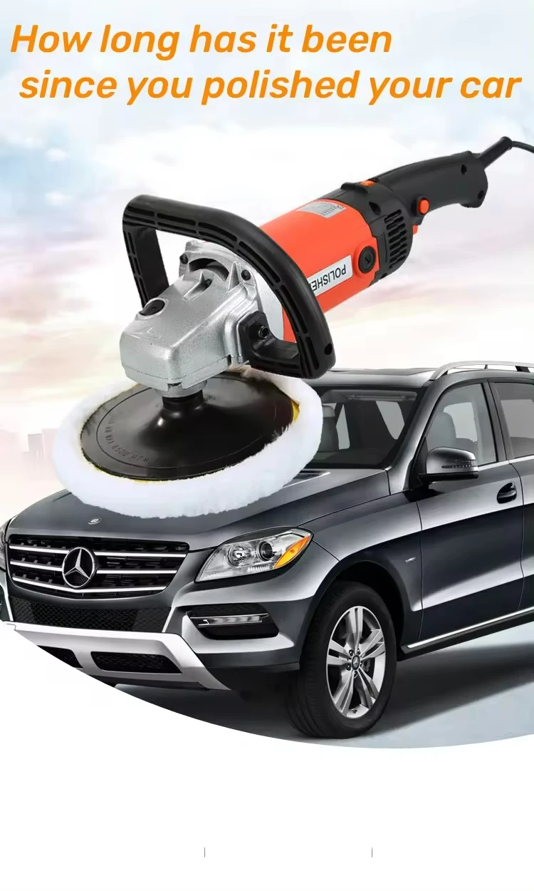 Hilda Industrial 6 Speed Mini Rotary Handle Electric Car Polisher