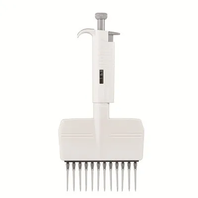 Micropipeta de laboratorio, pipeta ajustable de 12 canales 50-300ul ...